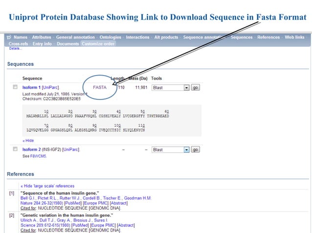 Fasta file extensions & meaning | PPT