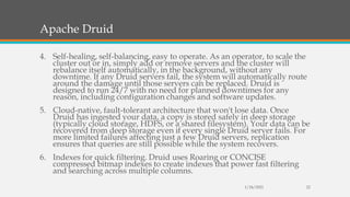 Fast analytics kudu to druid | PPT
