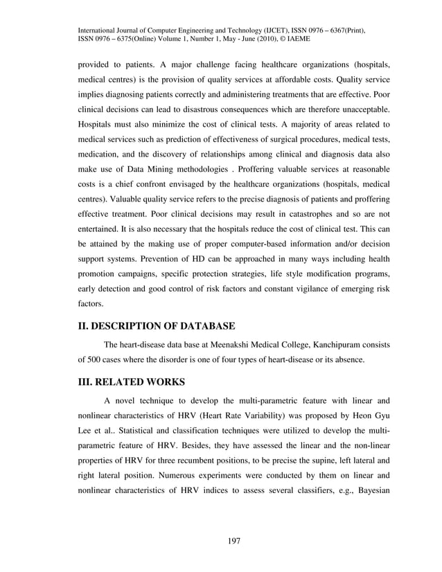 Fast and effective heart attack prediction system using non linear cellular automata | PDF