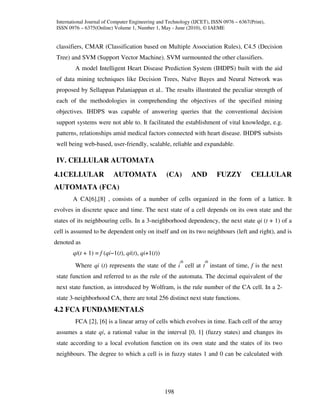 Fast and effective heart attack prediction system using non linear cellular automata | PDF