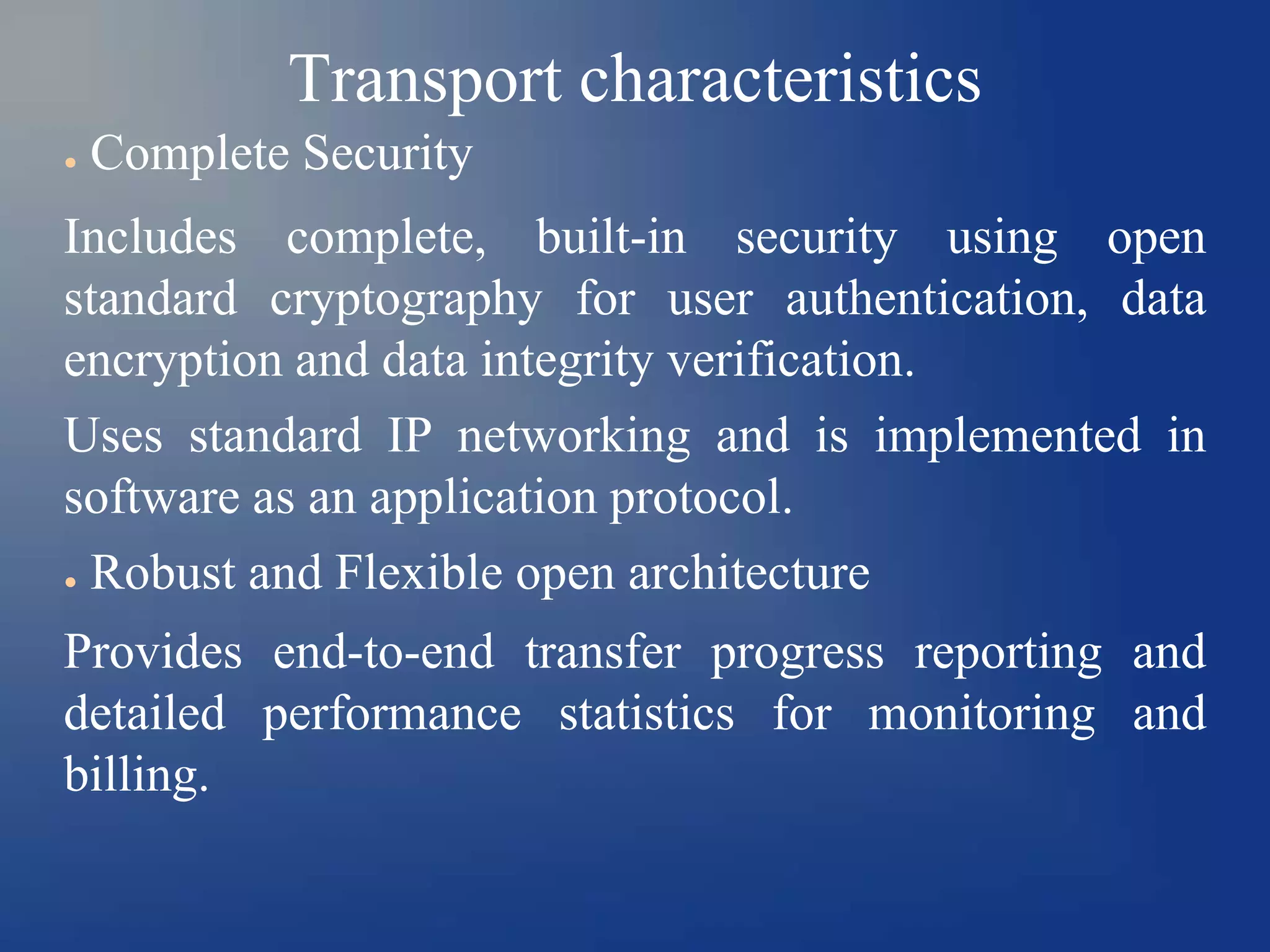 Fast And Secure Protocol Fasp Pptx Computer Networking Computing