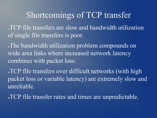 Fast and secure protocol (fasp) | PPTX