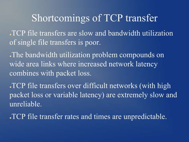 Fast And Secure Protocol Fasp Pptx Computer Networking Computing