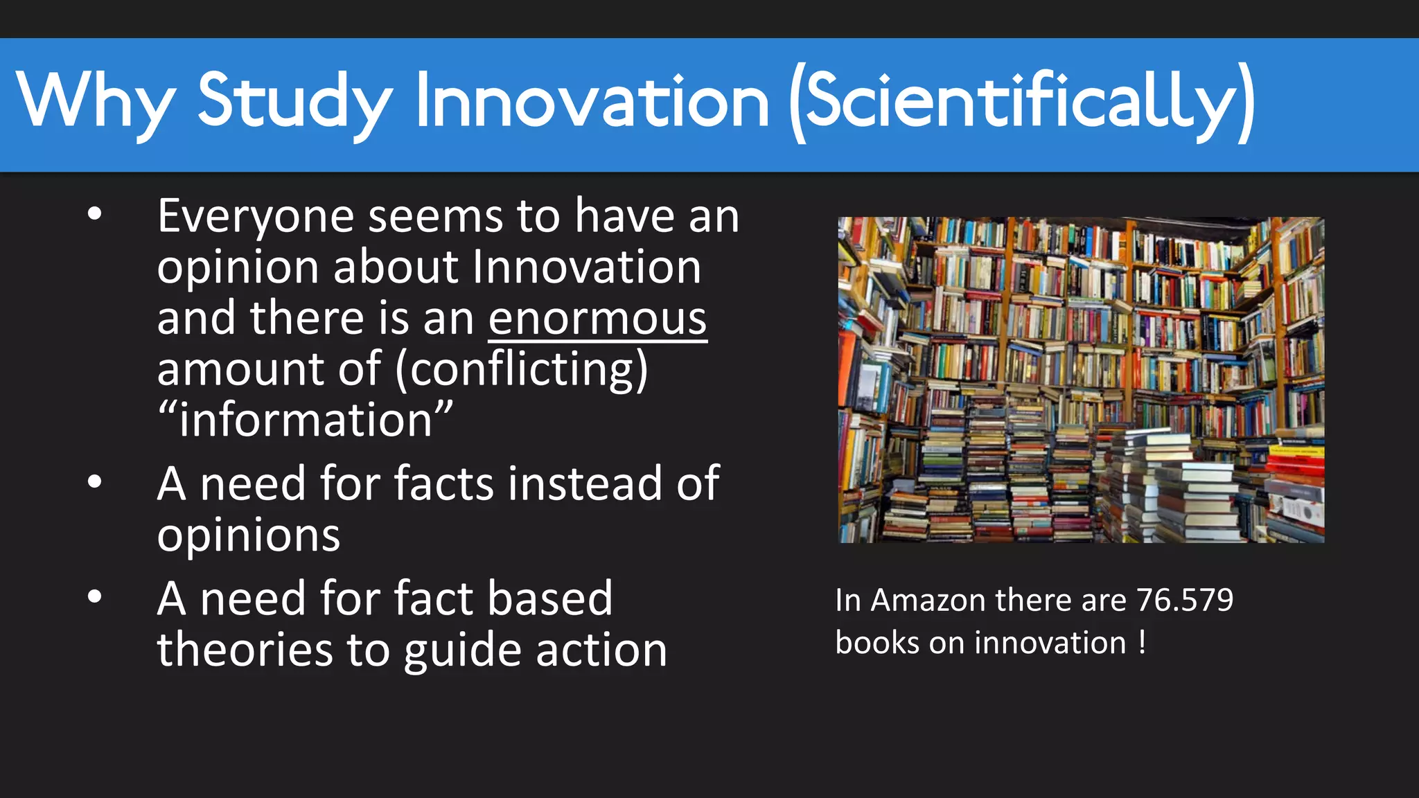 The Science of Innovation (Facts, Systems, Best practices) | PPT