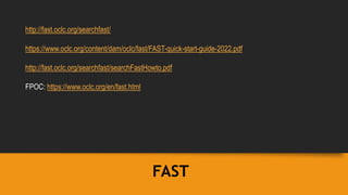 FAST : can it lighten the load, and what is the impact / Jenny Wright ...