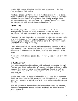 Fast cash now | PDF | Career Advice | Careers