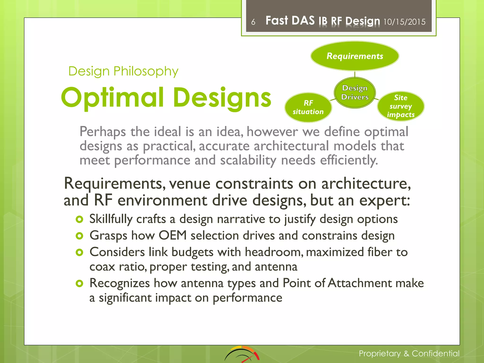 Fundamentals of In-Building (IB) RF Design | PDF