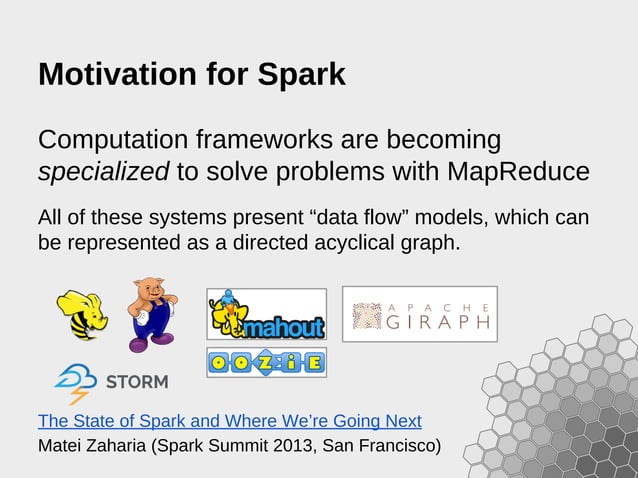 Fast Data Analytics with Spark and Python | PPT