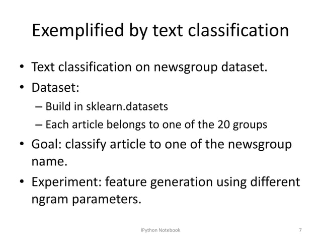 Fast data mining flow prototyping using IPython Notebook | PPT Fast data mining flow prototyping using IPython Notebook | PPT