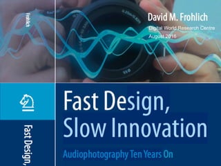 Fast design, slow innovation | PPT