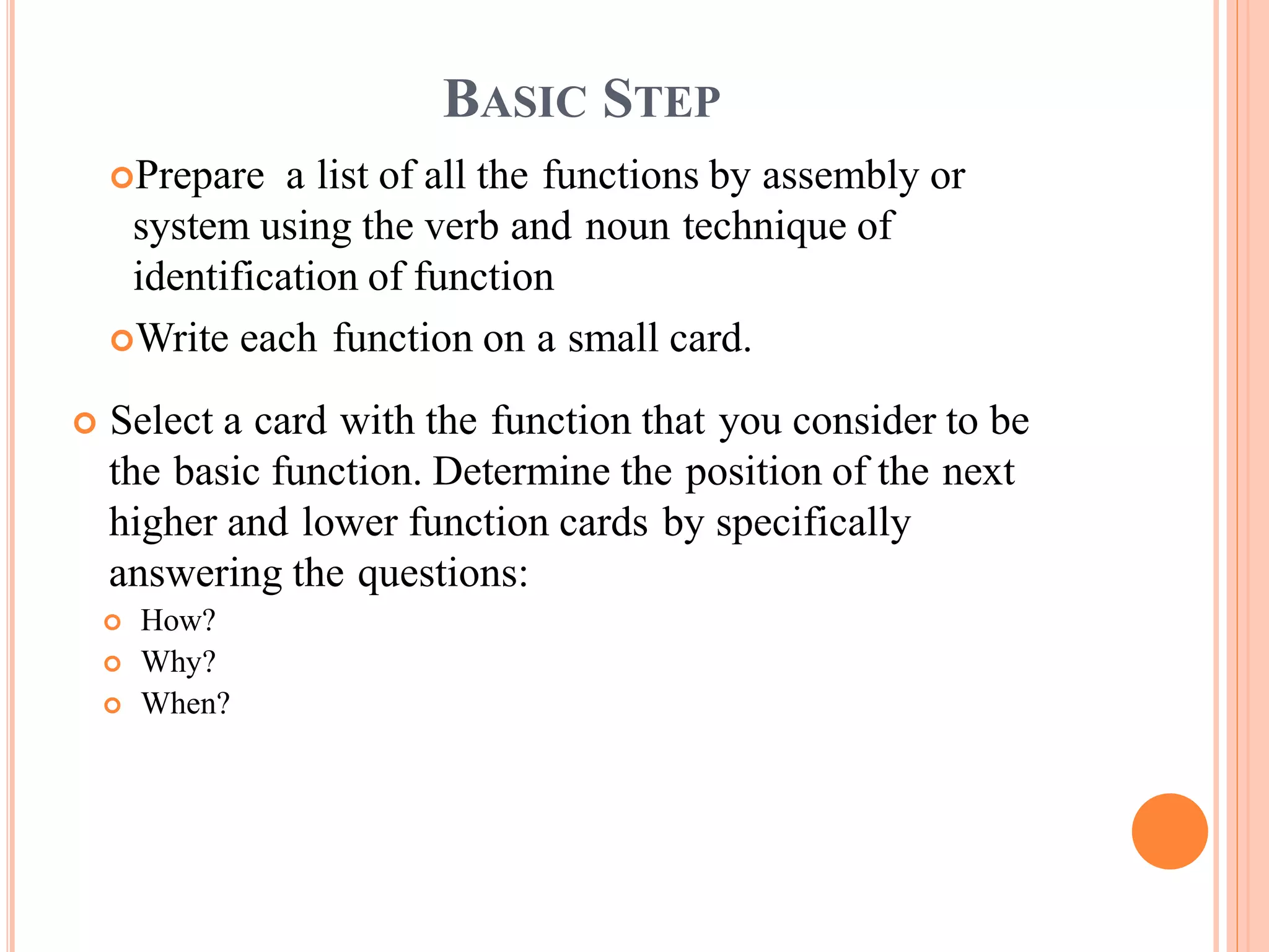 Fast diagram, Work Design and Measurement | PPTX