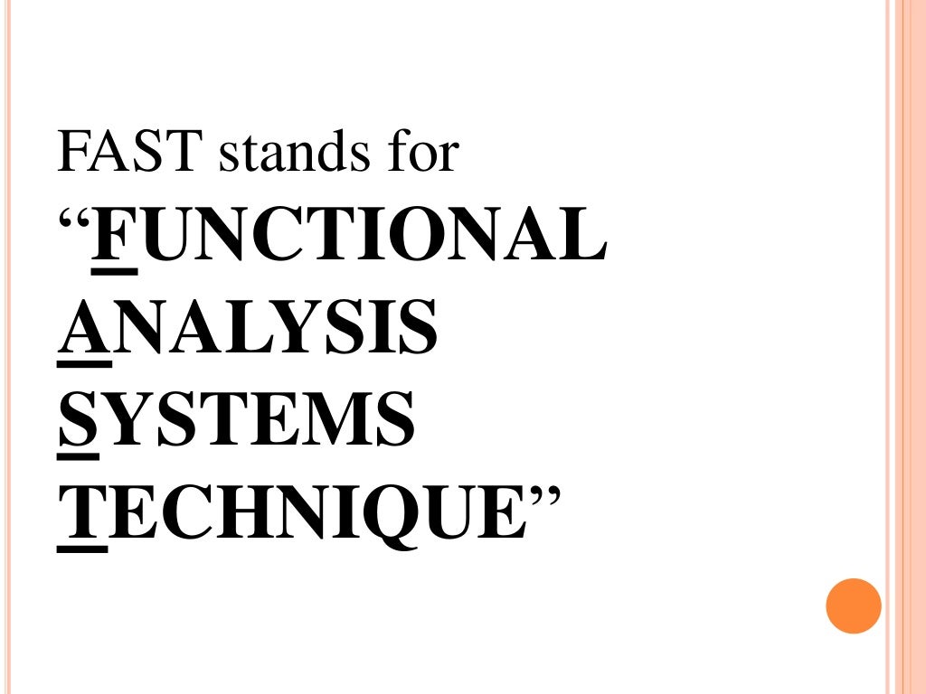 Fast diagram, Work Design and Measurement