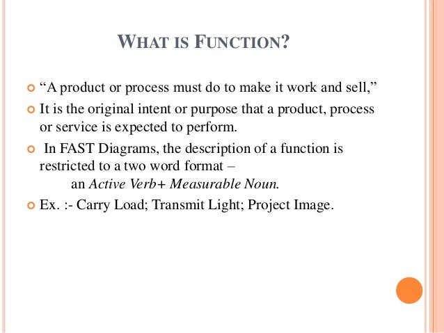 Fast diagram, Work Design and Measurement