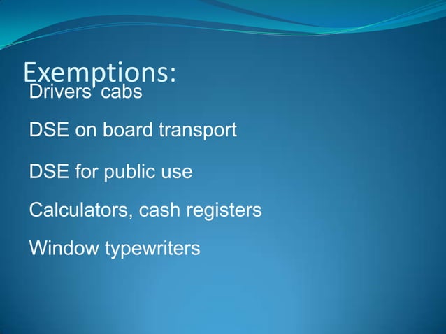 Fast dse & ergonomics | PPTX | Technology & Computing