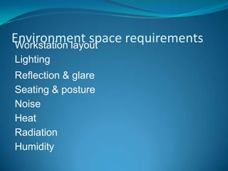 Fast dse & ergonomics | PPTX