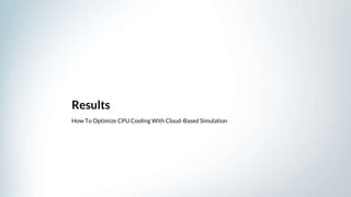 Fast & Easy Electronics Thermal Management | PPT