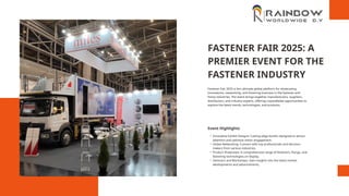 Fastener Fair 2025.pptx................. | PPT