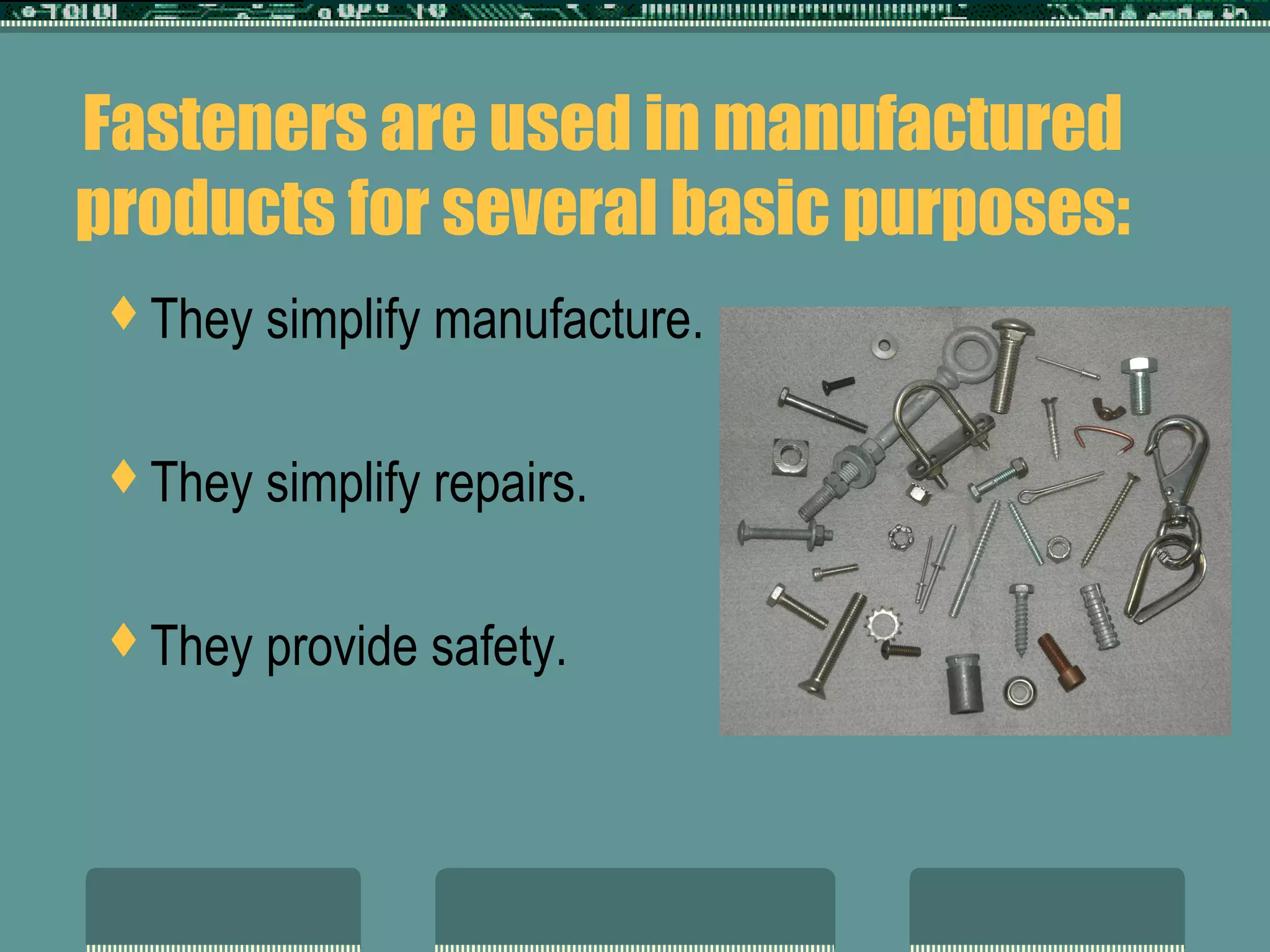 Fasteners | PPT