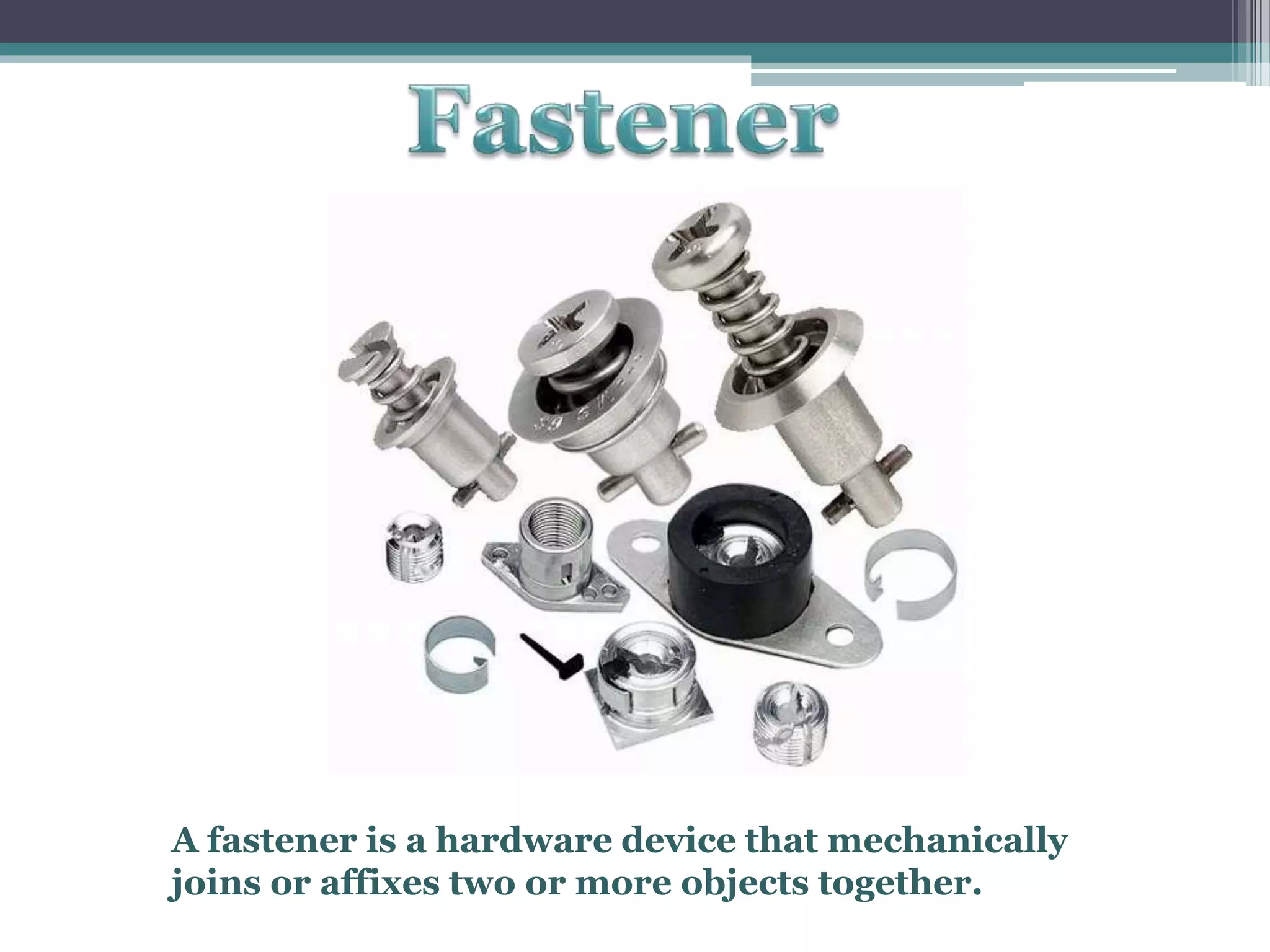 Fasteners from bossard | PPT
