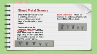 fastening sheet metal.pptx