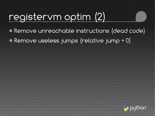 Faster Python, FOSDEM | PDF