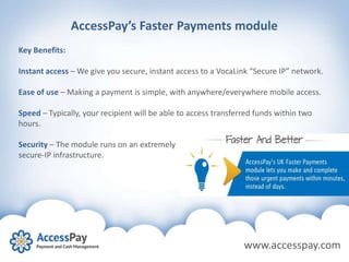 Faster Payments key facts and information | PPT