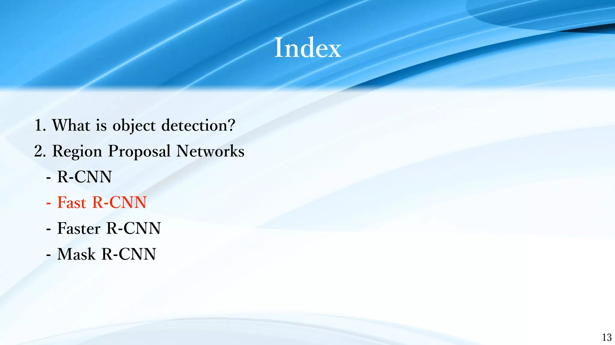 Introduction of Faster R-CNN | PDF