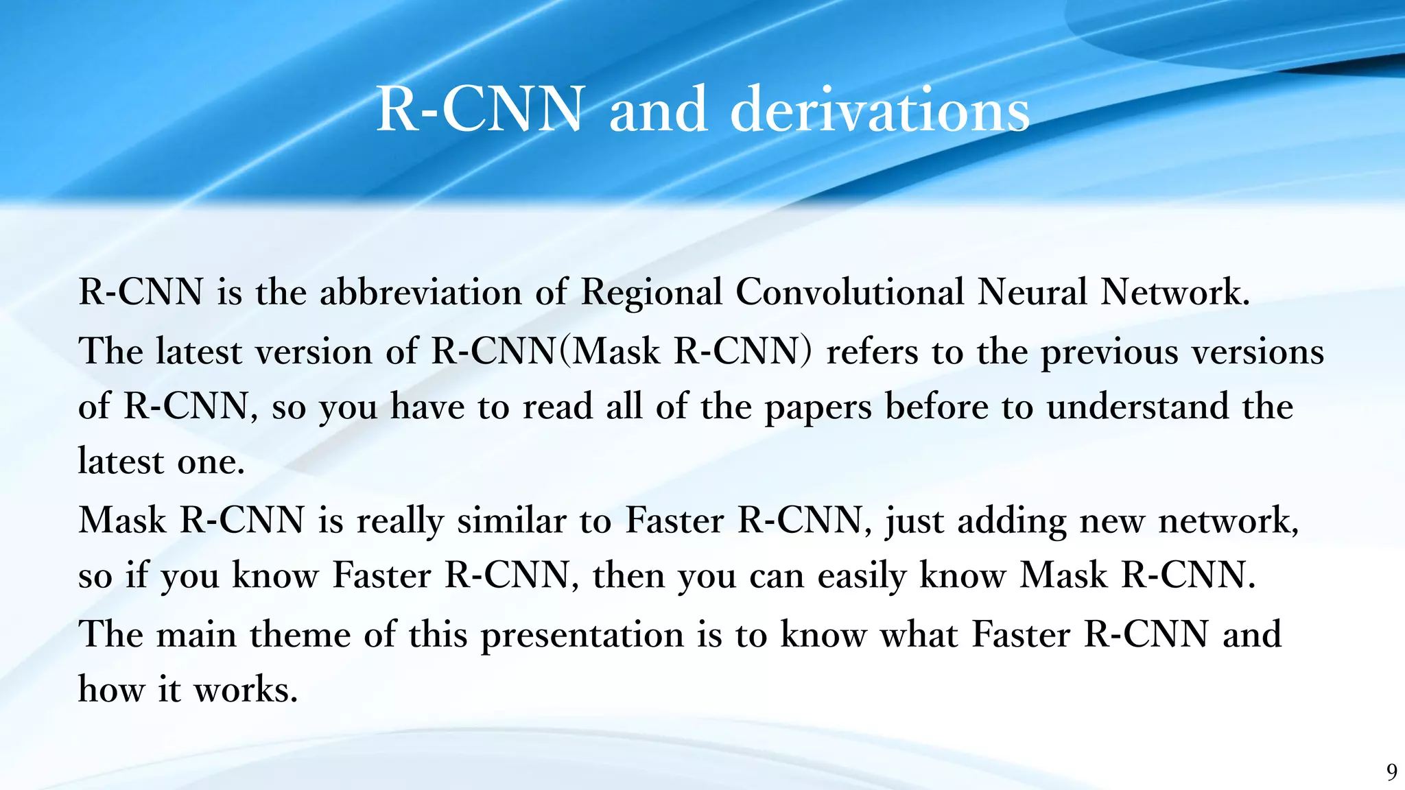 Introduction of Faster R-CNN | PDF