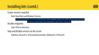 Faster than a flash behind the scenes of patching SharePoint Online | PPT