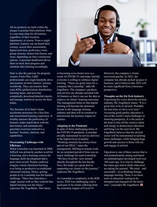 Fastest Growing EdTech Companies in USA 2022.pdf | Internet | Computing