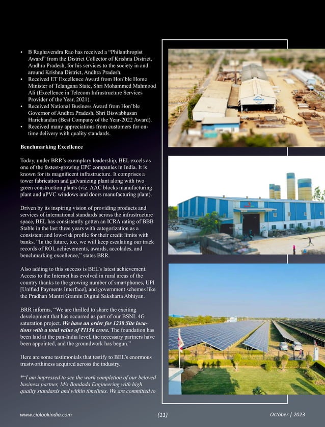 Fastest Growing EPC Companies in India.pdf | Construction Industry ...