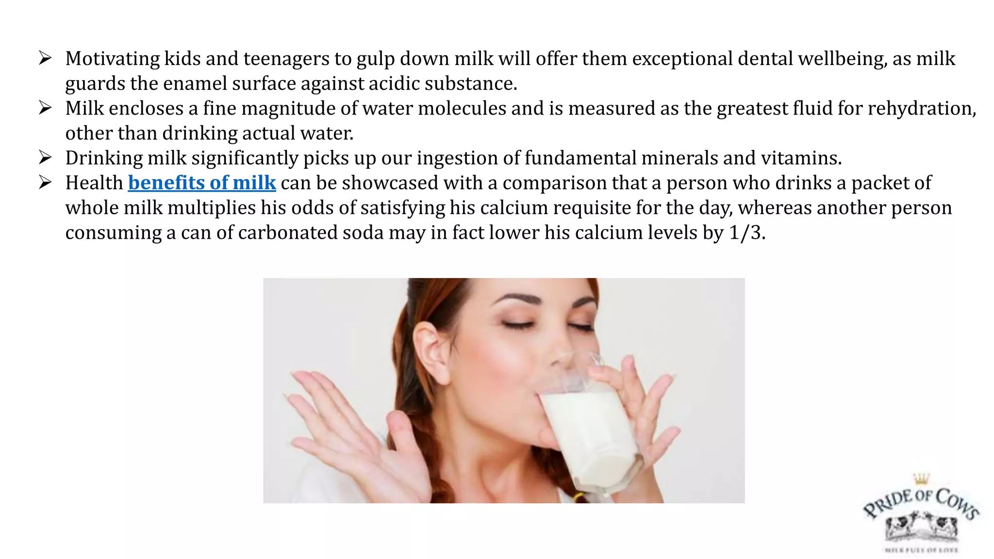 Fastest growing milk brands in India | PPTX