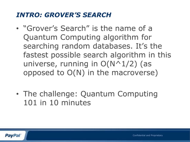 The Fastest Possible Search Algorithm | PPT