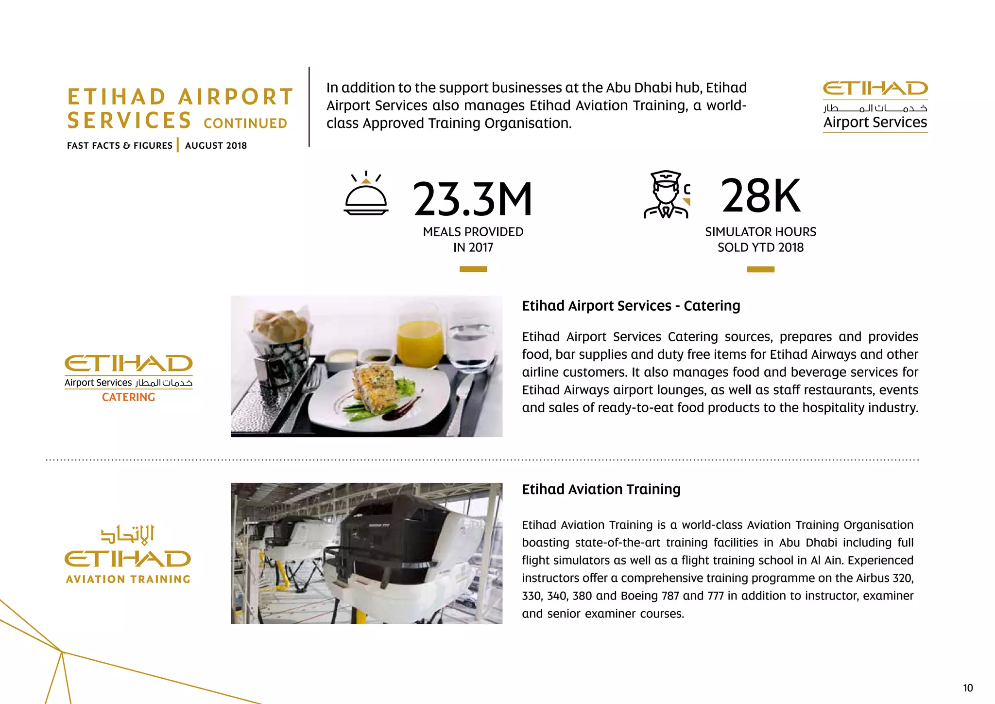 Etihad Aviation Group fast facts and figures AUG 2018 | PPT