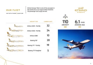 Etihad Aviation Group fast facts and figures AUG 2018 | PDF