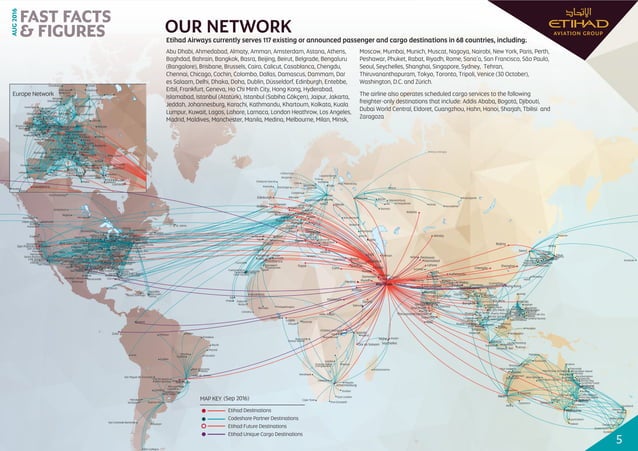 Etihad Aviation Group Fast facts & figures AUG 2016