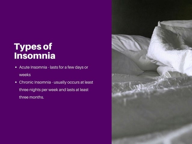 Fast Facts on Insomnia | PPT