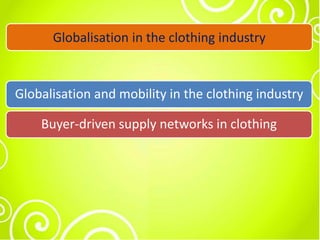 Fast fashion: Achieving global quick response (GQR) in the ...