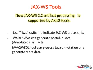 What is new in Axis2 1.7.0 | PDF