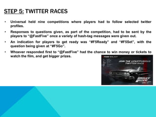 Fast Five - Marketing Campaign | PPTX