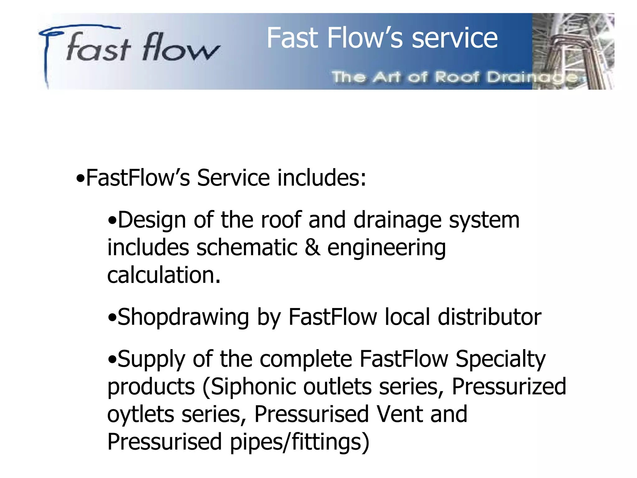 Fastflow Siphonic Systems | PPT