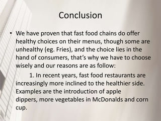 Fast food | PPT