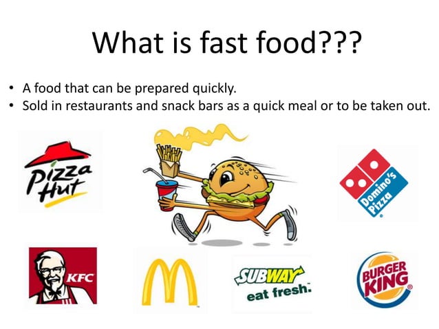 Fast food | PPTX