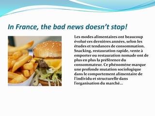 Fast food and obesity | PPTX