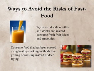 impact of fast food | PPT