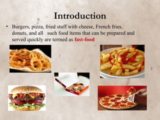 impact of fast food | PPT