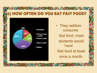 Fast food 1 | PPTX | Food & Drink