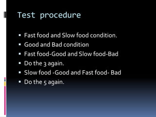 Fast food and slow food | PPT