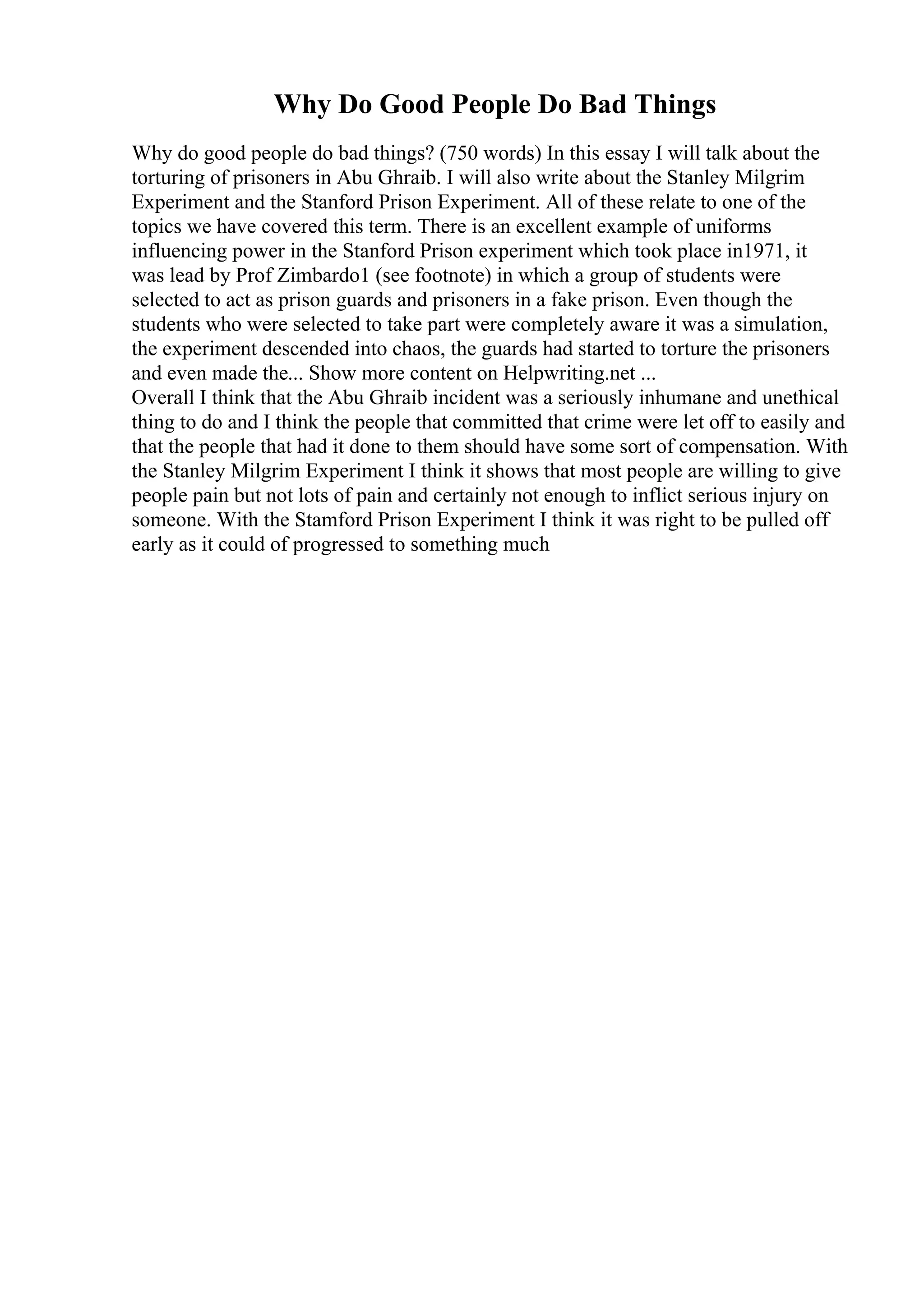 Fast Food Argumentative Essay | PDF