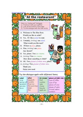 Fast food conversation | DOC